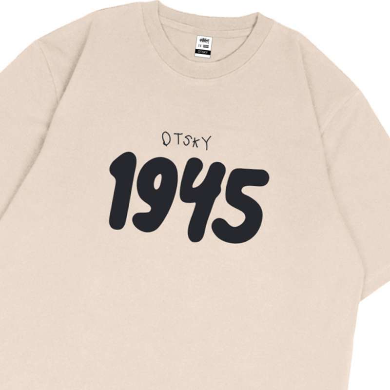 Jual Otsky Kaos Pria Font Eras Bold Cotton 24s - Xxl Cream 1945 (gm012 ...