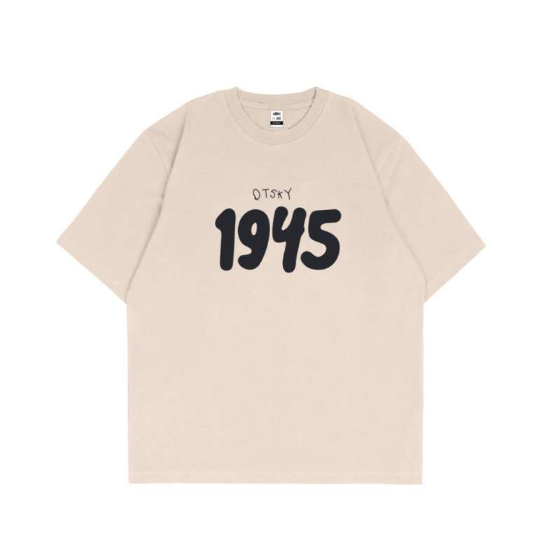 Jual Otsky Kaos Pria Font Eras Bold Cotton 24s - Xxl Cream 1945 (gm012 ...