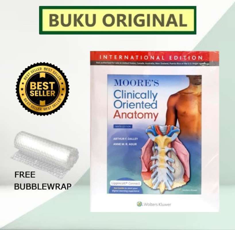 Promo Moore Clinically Oriented Anatomy Edisi 9 - Dalley [ Original ...