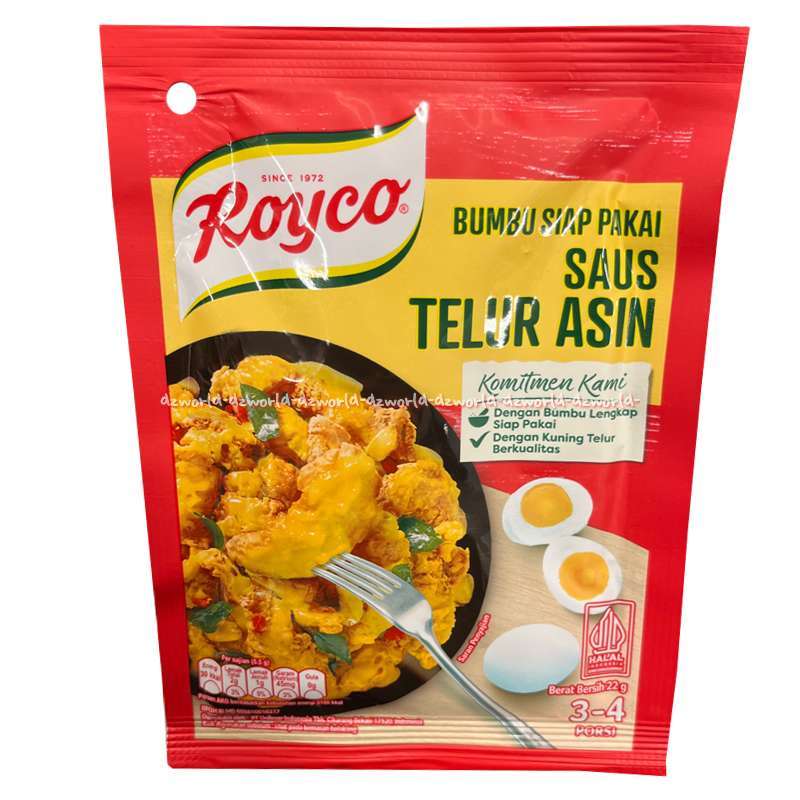 Jual Royco 22gr Saus Telur Asin Bumbu Siap Pakai Bubuk Roiko Di Seller ...