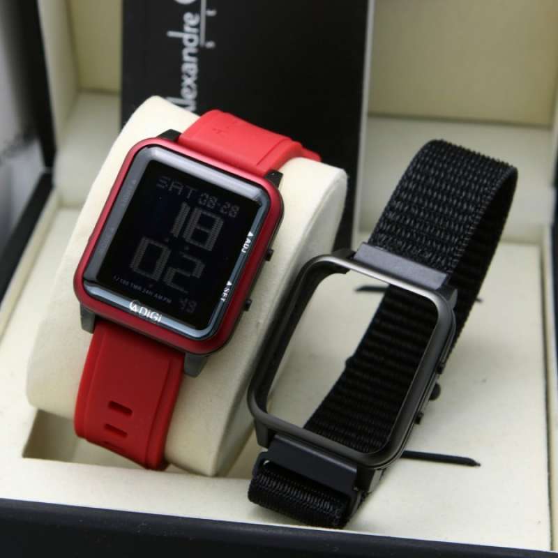 Promo Alexandre Christie Ac9344 Ac 9344 Digital Free Strap Original ...