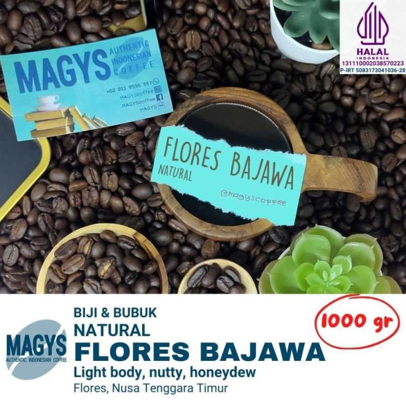 Jual Kopi Arabika Flores Bajawa Natural Arabica Coffee Indonesia Biji ...