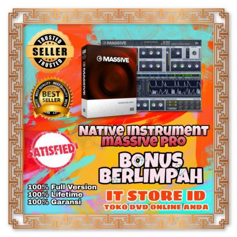 Promo Native Instrument Massive Plugin Vst Windows & Mac Diskon 10% Di Seller Itstoreid Official ...