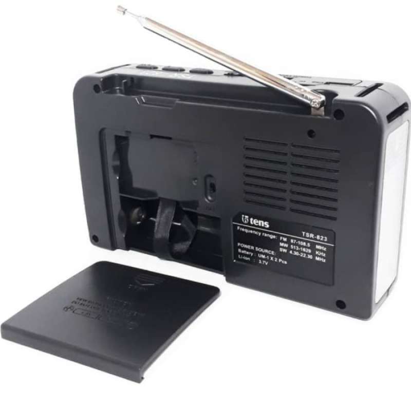 Jual Radio Tens 11band Ac/dc Micro Sd Usb Mp3 Tens-823 Am Fm Di Seller ...