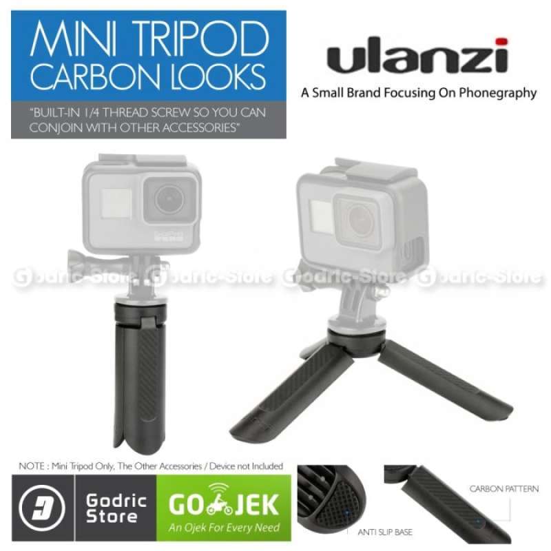 Jual Ulanzi Mini Tripod Stabilizer For Dji Osmo Mobile Gopro Smartphone ...