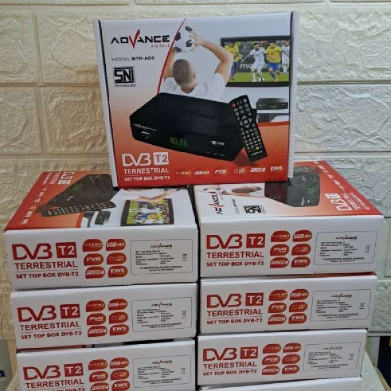 Jual Stb Advance Stp-01a Set Top Box Full Hd Tv Digital Stb Dvb T2 Di ...