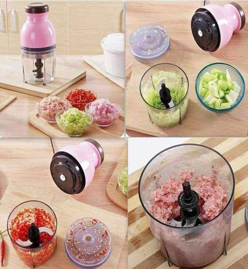 Jual Blender Capsule Cutter Chopper Portable Food Processor Blender ...