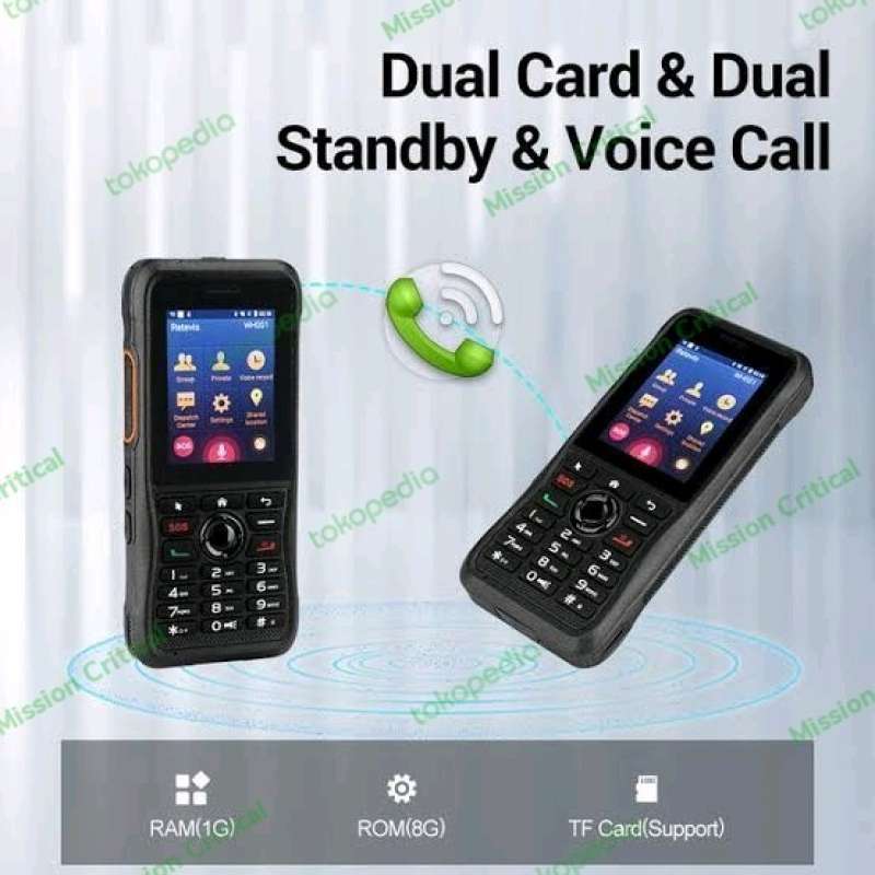 Jual Retevis Rb21 Ht Poc Hp Ptt Khusus Ts3 Atau Teamspeak Zello Realptt Dll Di Seller Circlet ...