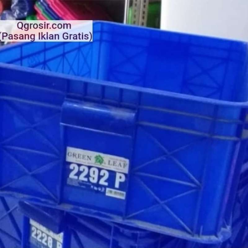 Promo Container Green Leaf 2292 Kontainer Industri Keranjang Serbaguna ...