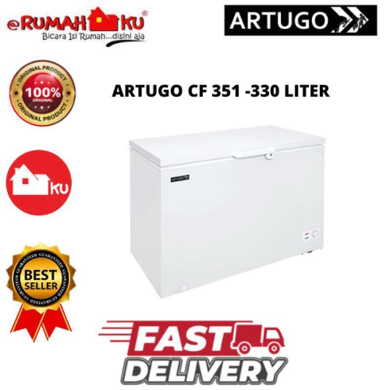 Promo Chest Freezer White Series Artugo Cf 351 -330 Liter Terbaik ...