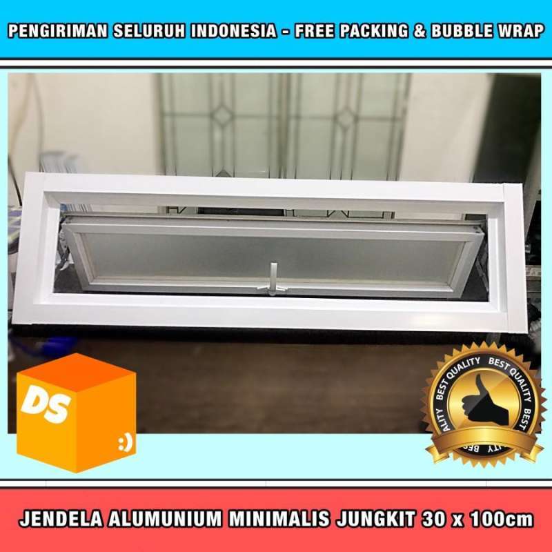 Jual Jendela Alumunium 30 X 100cm Minimalis Bovenli (alumunium Window ...