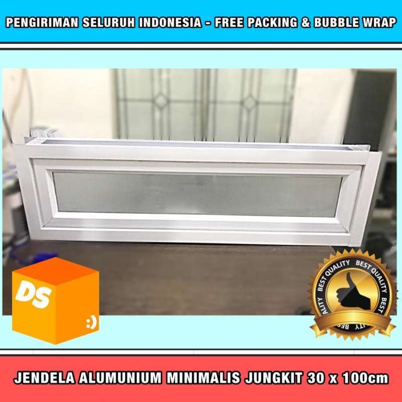 Jual Jendela Alumunium 30 X 100cm Minimalis Bovenli (alumunium Window ...