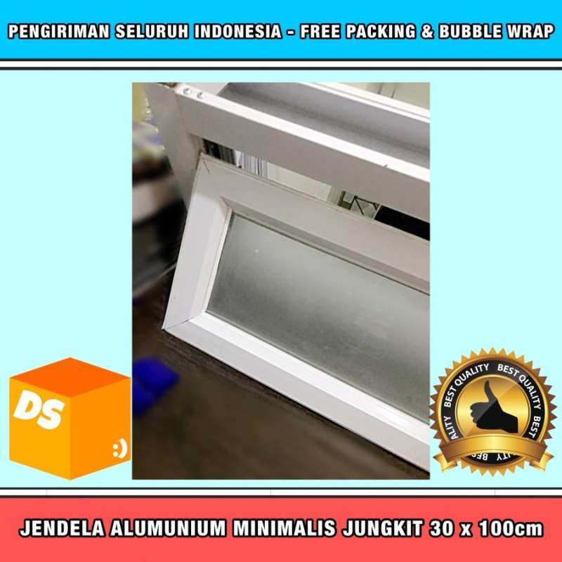 Jual Jendela Alumunium 30 X 100cm Minimalis Bovenli (alumunium Window ...