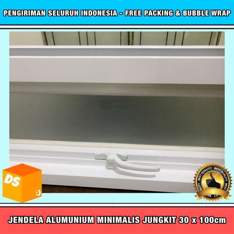 Jual Jendela Alumunium 30 X 100cm Minimalis Bovenli (alumunium Window ...