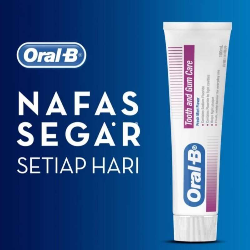 Jual Oral-b Tooth And Gum Care Toothpaste/odol/pasta Gigi 100 Ml Di ...