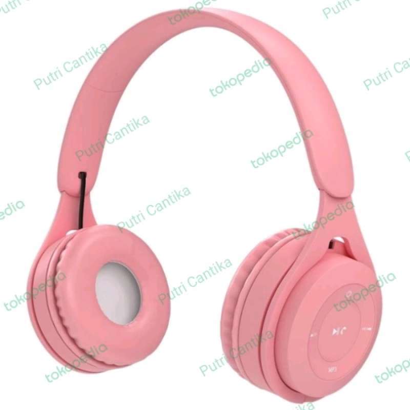 Jual Headphone Bluetooth Headset Wireless Macaron Y08 Stereo - Merah Mz ...