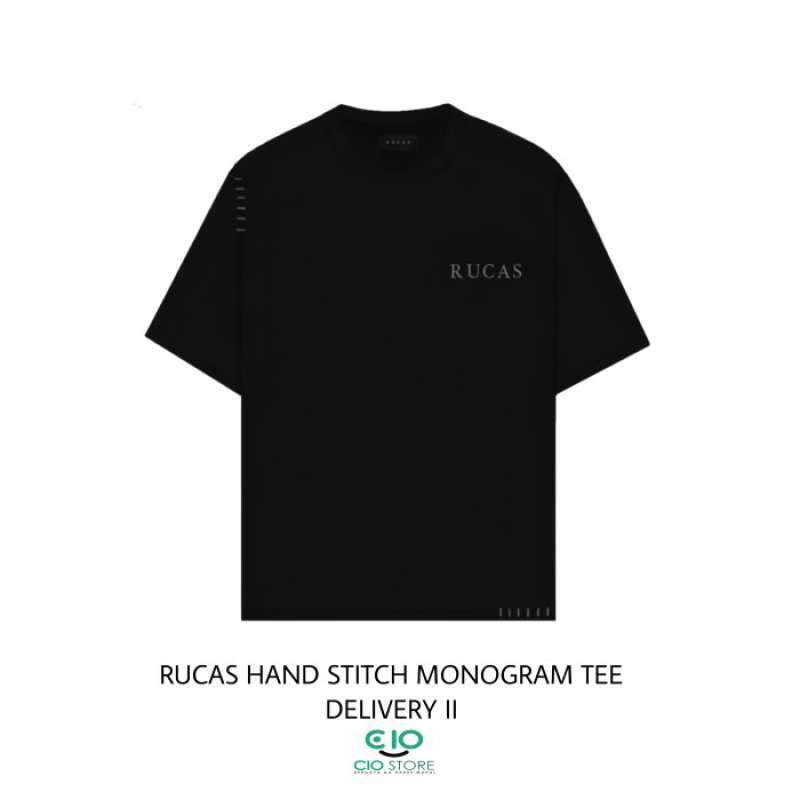 Jual Rucas Delivery Ii Hand Stitch Monogram Skeleton Tee Original - Xxl ...