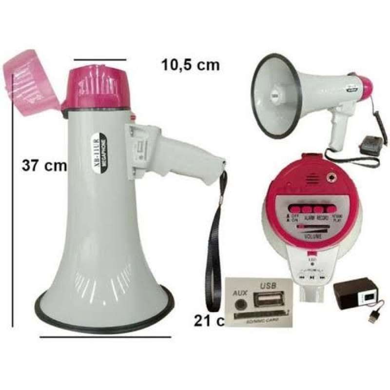 Jual Megaphone Ealsem Es 11 Usb Include Battery Charge Di Seller ...