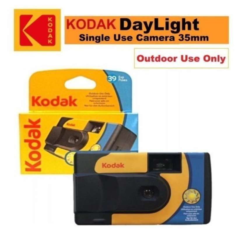 Jual Kodak Daylight Disposable Camera Iso 800 39 Exposure Di Seller ...