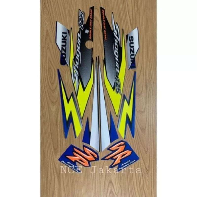 Promo Striping Lis Sticker Standar Ori Suzuki Shogun Sp 125 Tahun 2005 ...