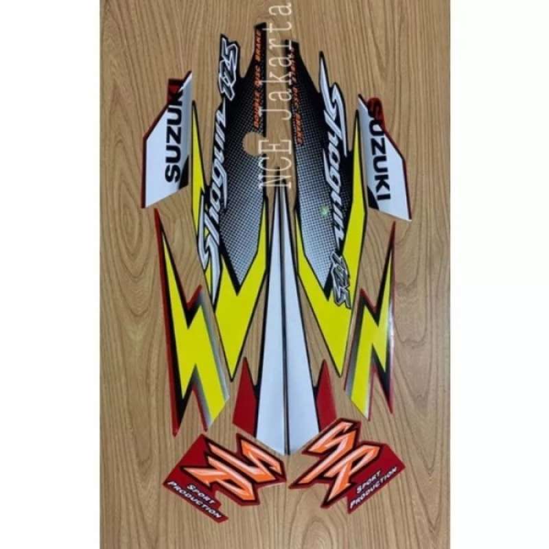 Promo Striping Lis Sticker Standar Ori Suzuki Shogun Sp 125 Tahun 2005 ...