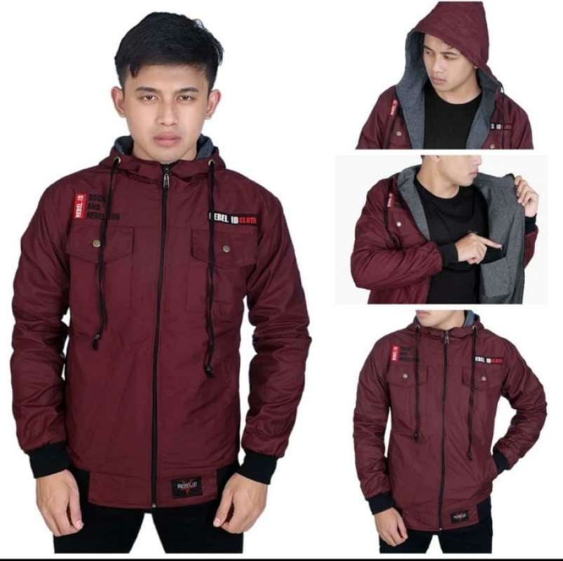 Jual Jaket Parasut Pria Waterproof Motor Harian Terbaru Original Distro ...