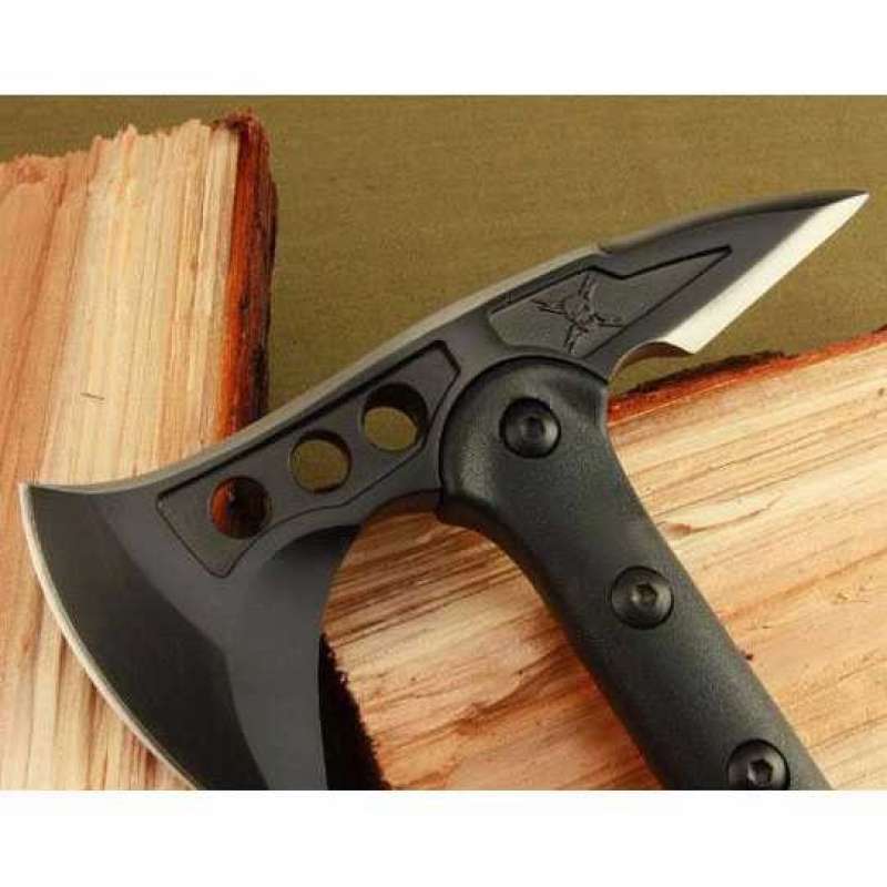 Promo Kapak Dual-blade Tomahawk Stainless Steel Diskon 23% Di Seller ...