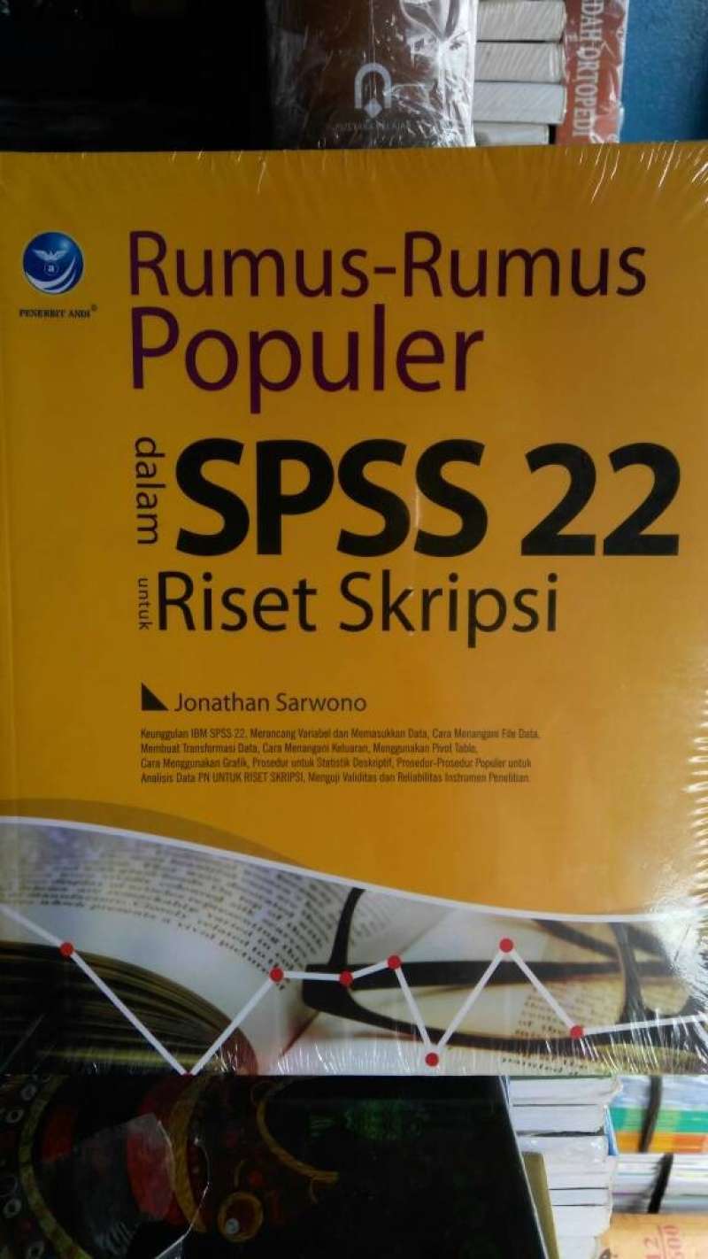 Promo Rumus-rumus Populer Dalam Spss 23 Untuk Riset Skripsi Diskon 26% Di Seller Harui Store ...