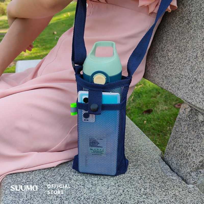 Jual Suumo Tas Tumbler Sling Bag Model Jaring Kantung Botol Minum ...