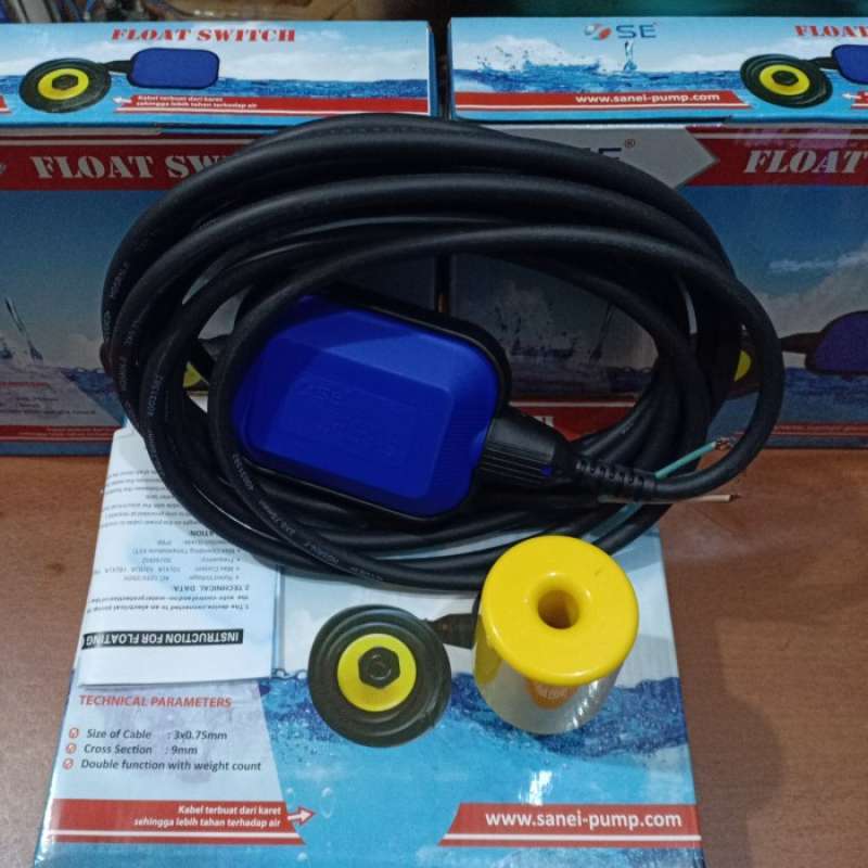 Promo Spare Part Pompa / Otomatis Pompa / Float Switch Sanei Panjang 2 Mtr Diskon 23% Di Seller ...