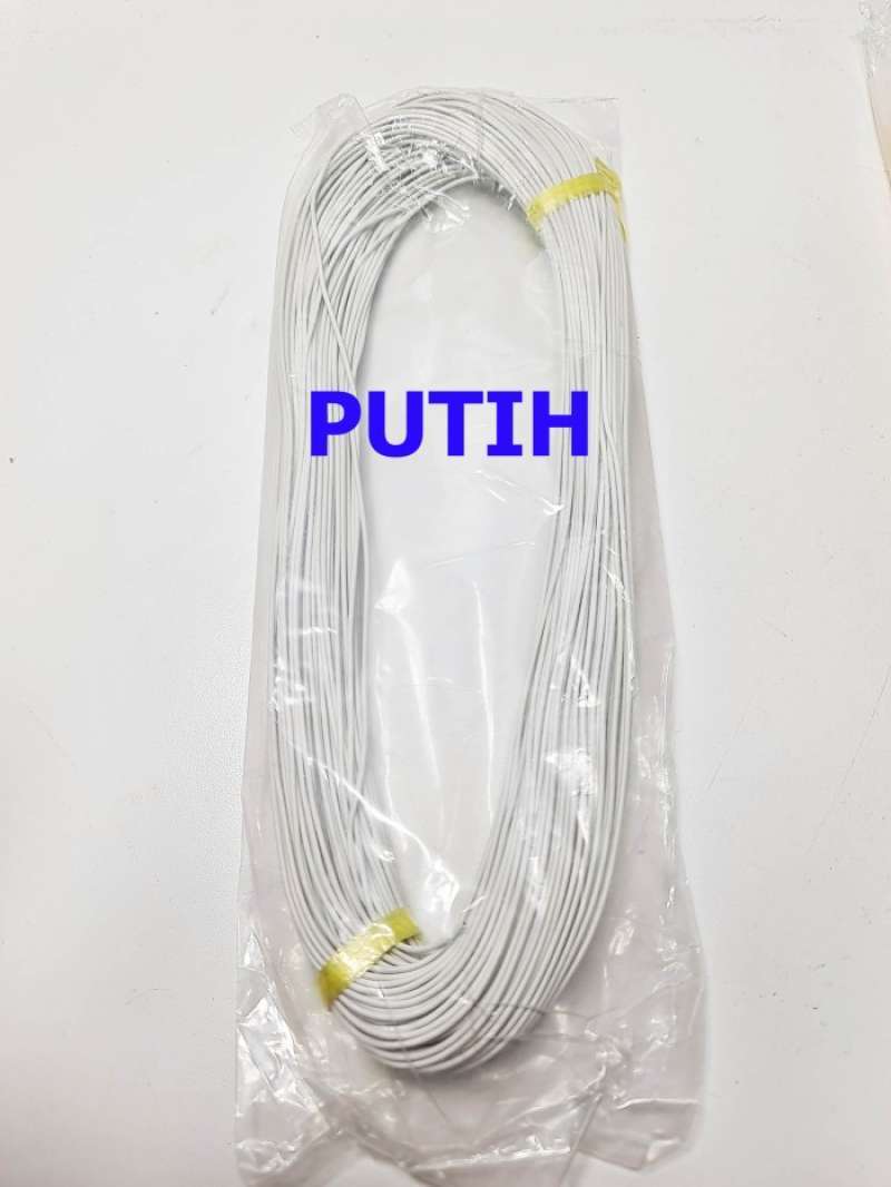 Promo Kabel Tunggal Mini Tembaga 0,5mm 1 Roll = 40 Meter - Kabel Engkel ...