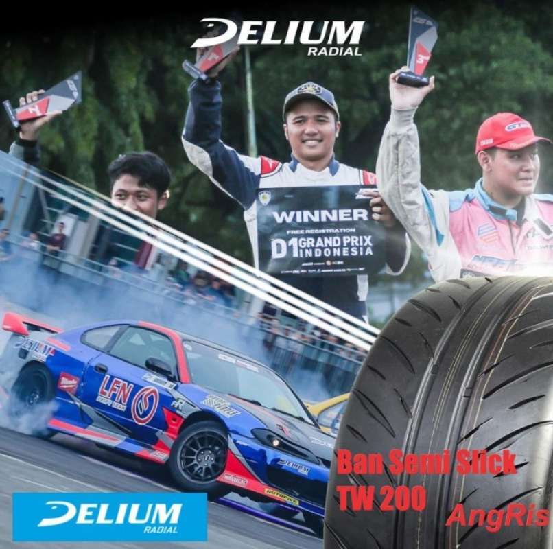 Promo Ban Delium Velocita Dtx 195 50 R15 Ban Mobil Racing Balap Semi ...