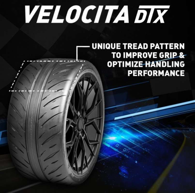 Promo Ban Delium Velocita Dtx 195 50 R15 Ban Mobil Racing Balap Semi ...