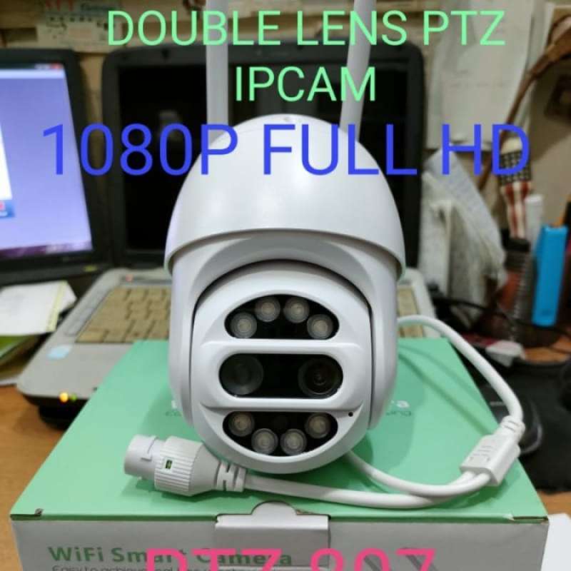 Promo New Ipcam Camera Mini Speed Dome Ptz Dual Lensa 1080p 8mp Bisa ...