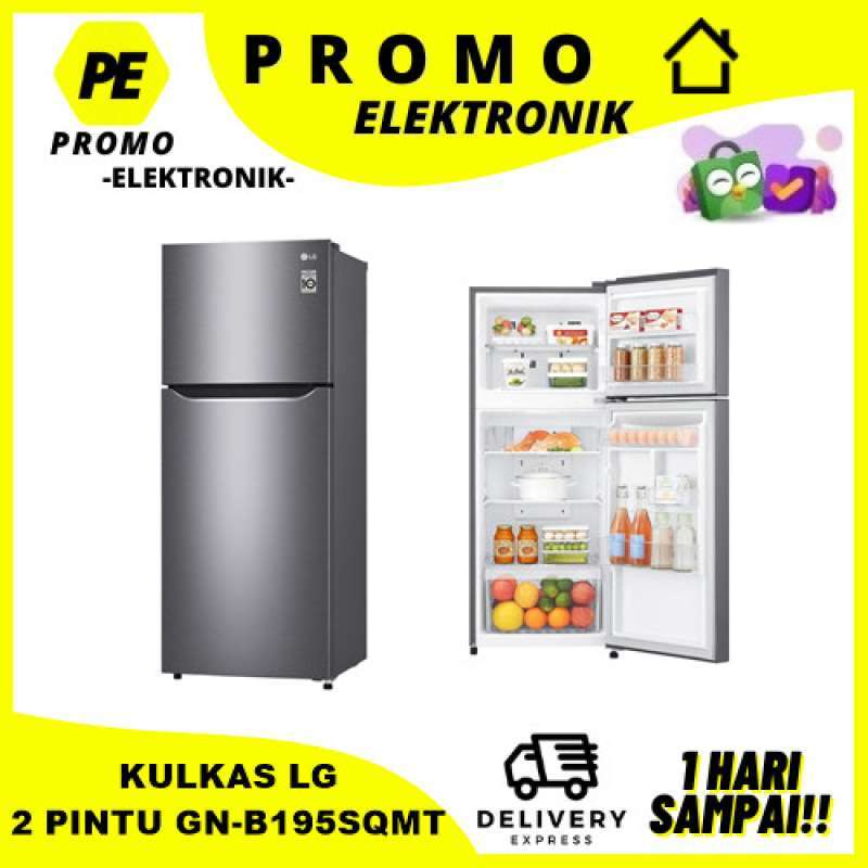 Promo Promo Kulkas Lg Gn-b195sqmt Gnb195sqmt Model 2 Pintu Inverter ...