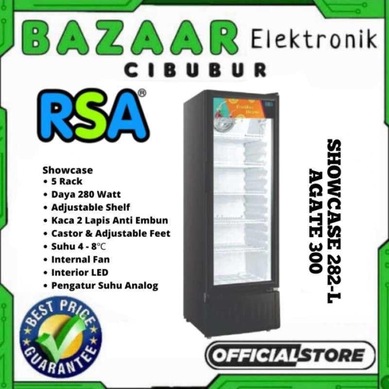 Promo Gea/getra/rsa Agate-300 Showcase Cooler Agate300 / Agate 300n ...