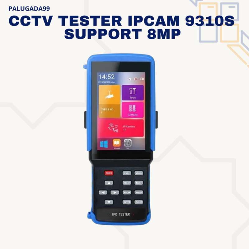 Promo Cctv Tester 9310s Support 8mp Untuk Semua Jenis Kamera Free Sd ...
