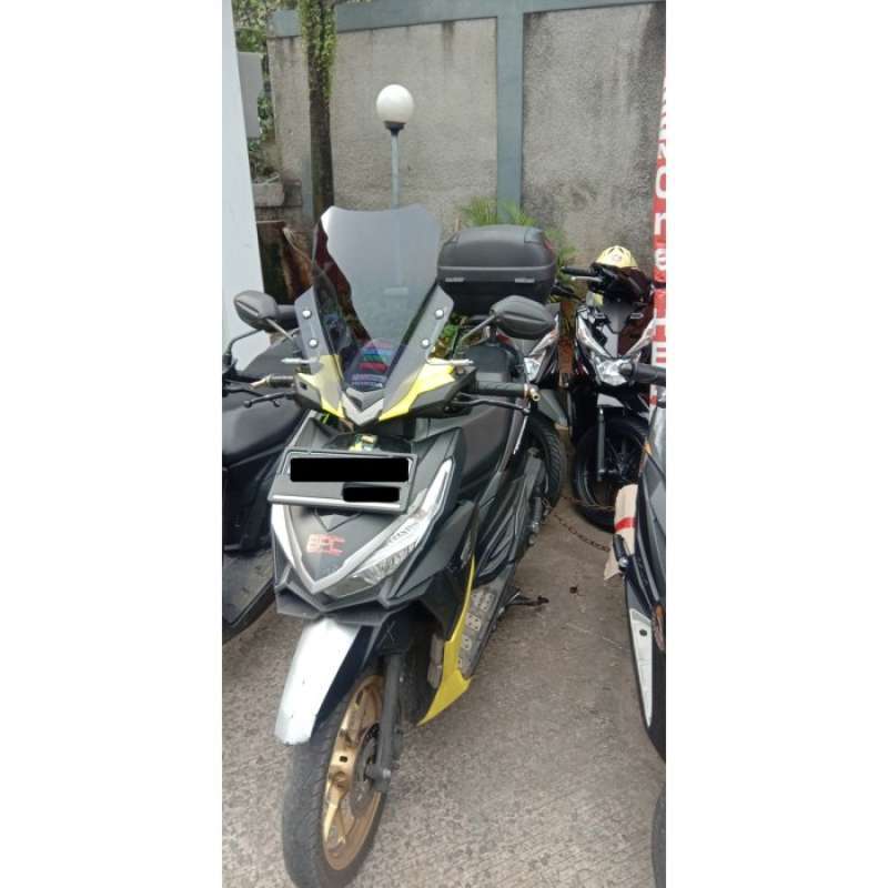 Promo Windshield Penahan Angin Motor Matic Honda Vario 150 125 110 Beat ...