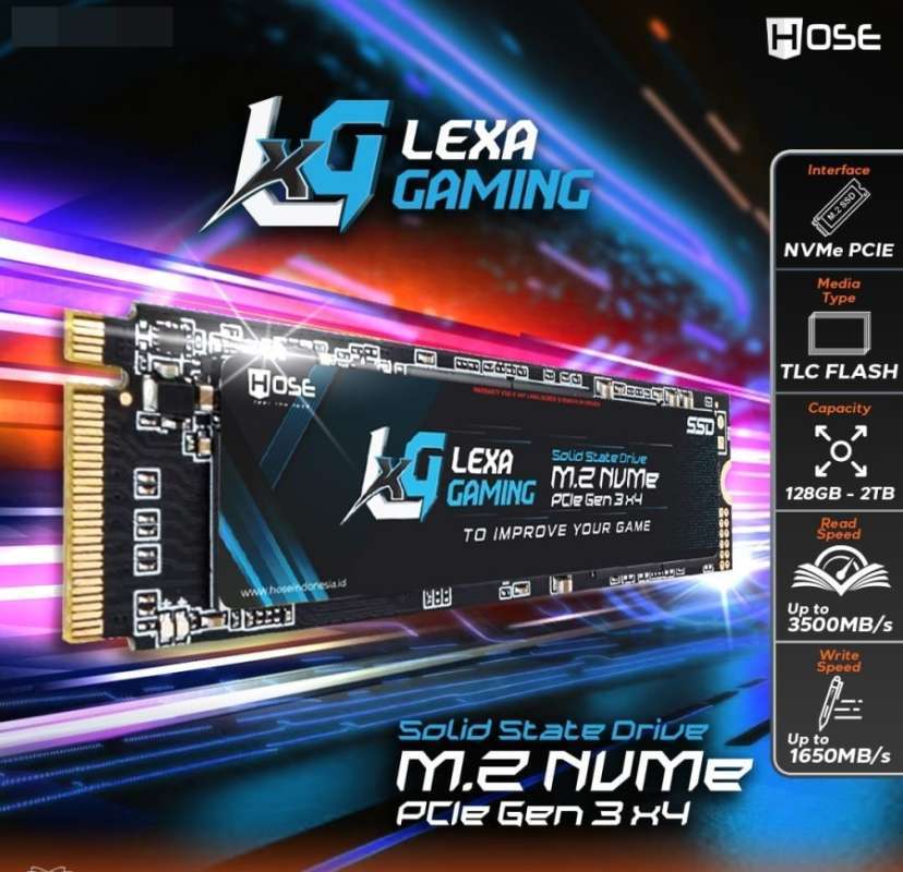 Jual Ssd Hose Lexa Gaming Nvme 256gb Pcie Gen3 Di Seller Mantap Baru ...