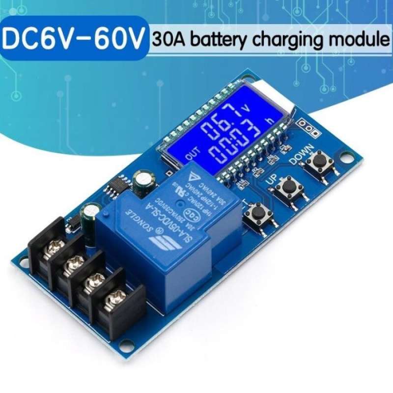 Promo 30a 6-60v Lead-acid Lithium Battery Charger Control Module ...