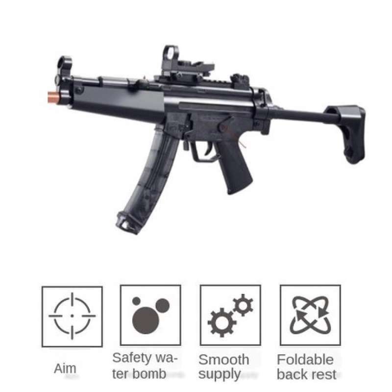 Jual Xyl Little Moon Mp5 Mp5k Water Gel Blaster Wgb Mp5 A3 Kids Version ...