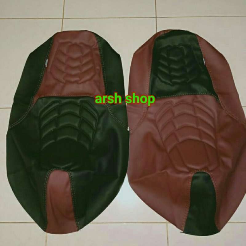Promo Kulit Jok Motor Modif Custom Scoopy Carbu/f1 Diskon 23% Di Seller ...