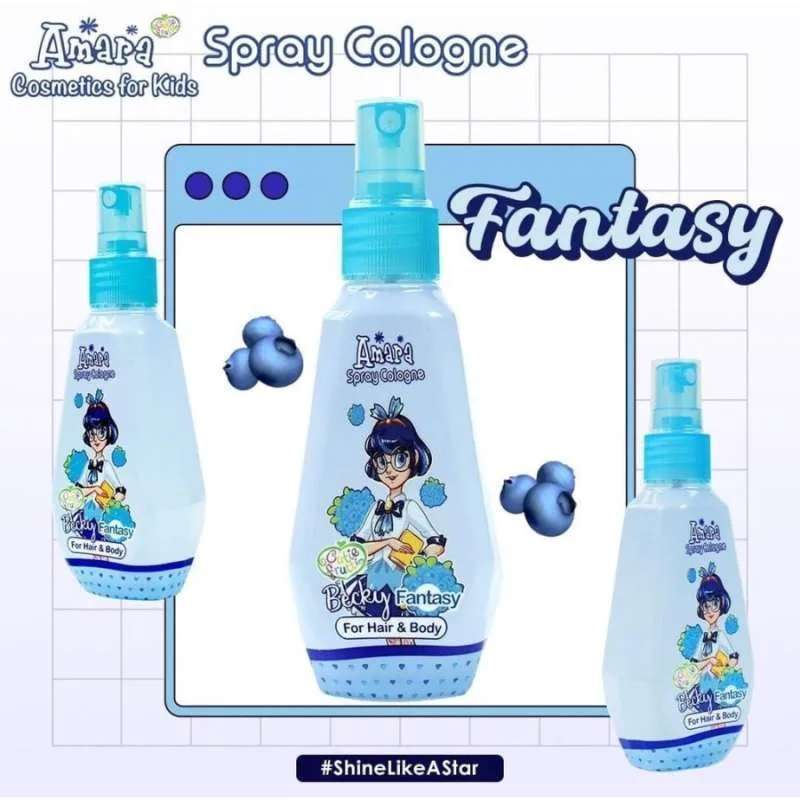 Jual Amara Spray Cologne / Parfum Anak Spray Isi 100ml Bisa Untuk Badan ...