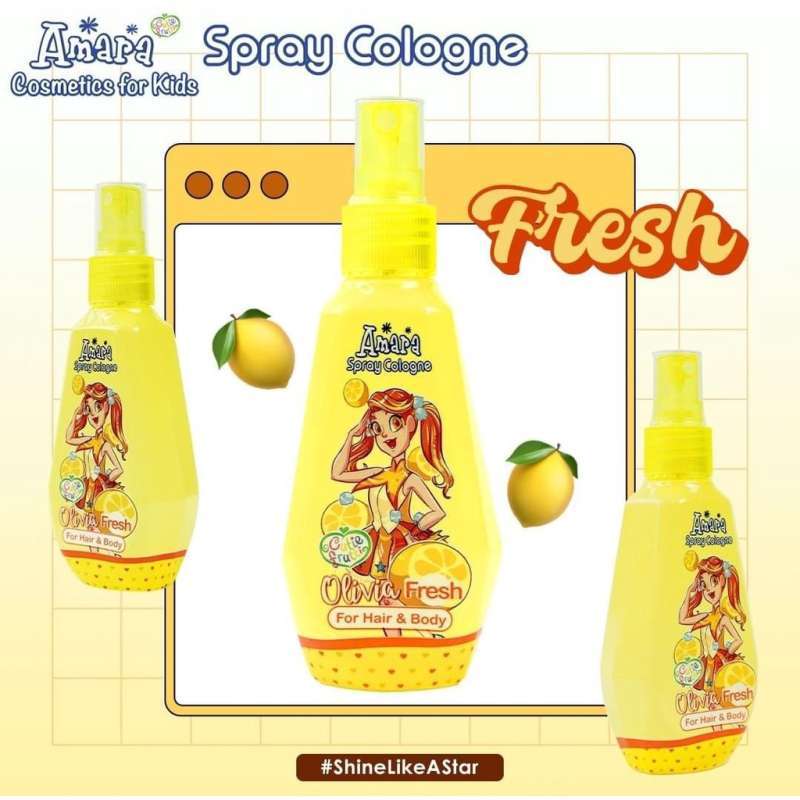 Jual Amara Spray Cologne / Parfum Anak Spray Isi 100ml Bisa Untuk Badan ...