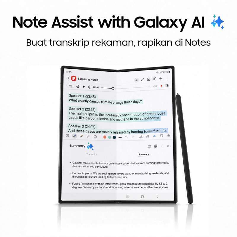 Jual Samsung Galaxy Z Fold6 [12/1tb] Smartphone Ai, Smartphone Lipat ...
