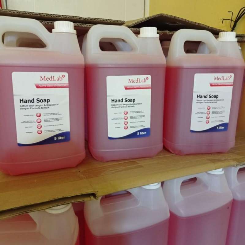 Jual Hand Soap Sabun Cuci Tanggan Medlab Konsentrat 5 Liter Di Seller ...