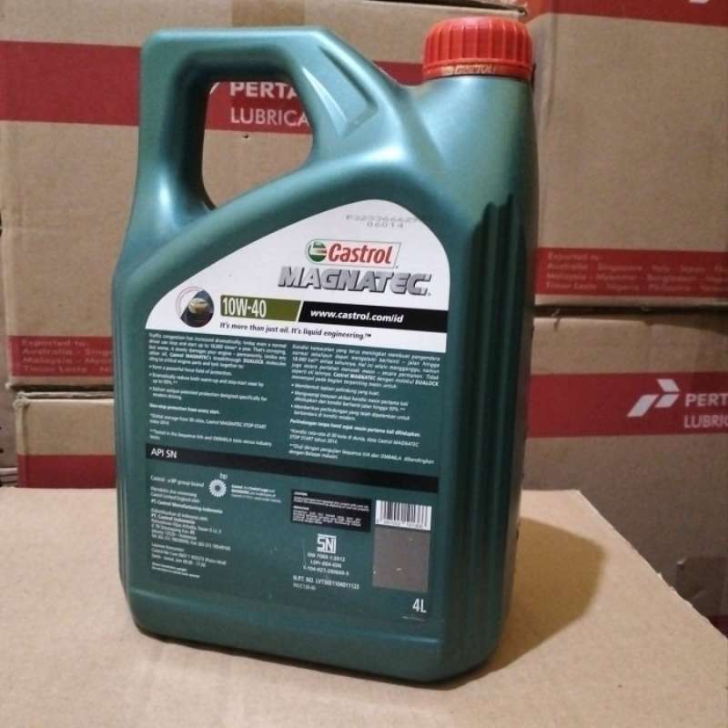Promo Oli Mesin Mobil Castrol Magnatec 10w-40 Diskon 23% Di Seller ...