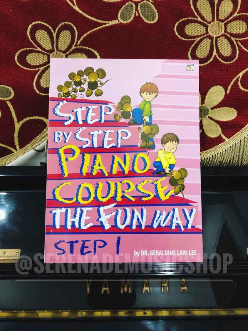 Jual Step By Step Piano Course Step 1/2/3/4 Buku Belajar Piano Anak ...