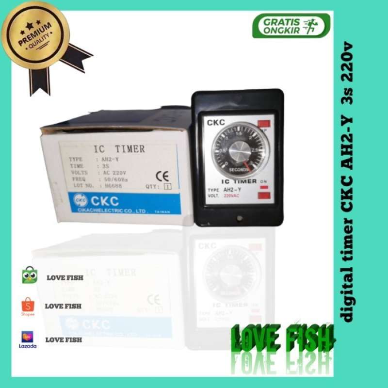 Promo Ic Timer Ckc Ah2-y 3s 220v 50/60hz Cikachi Diskon 23% Di Seller ...
