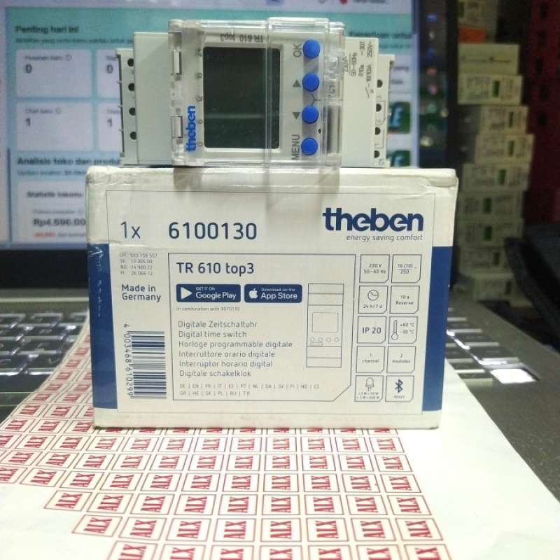 Promo Theben Timer Digital Tr610 Tr 610 Top3 Top 3 Original Germany ...